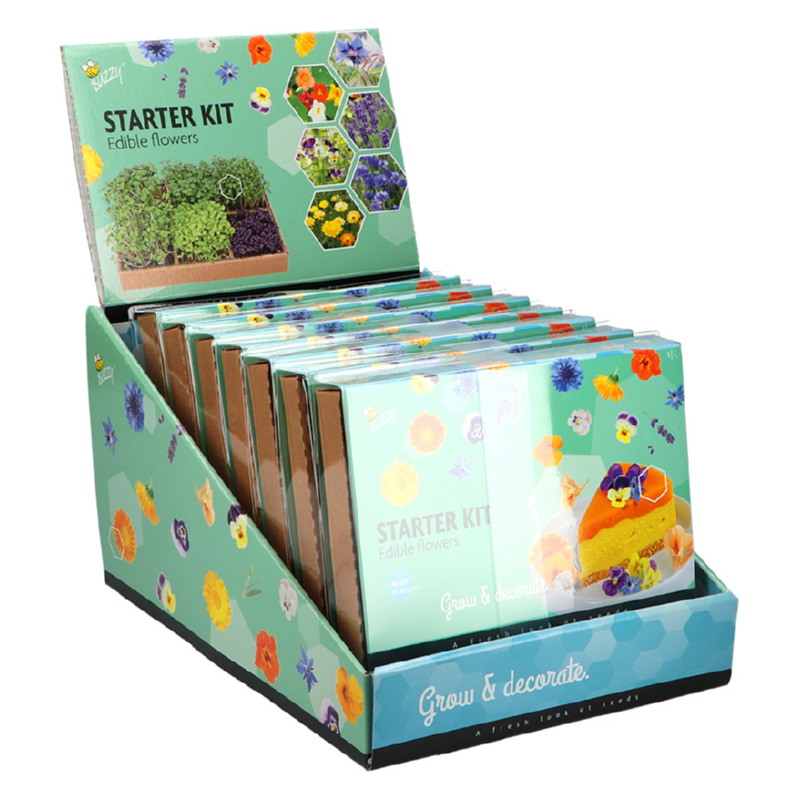 Tuinplus : Buzzy® Starter kit Culinary Edible Flowers