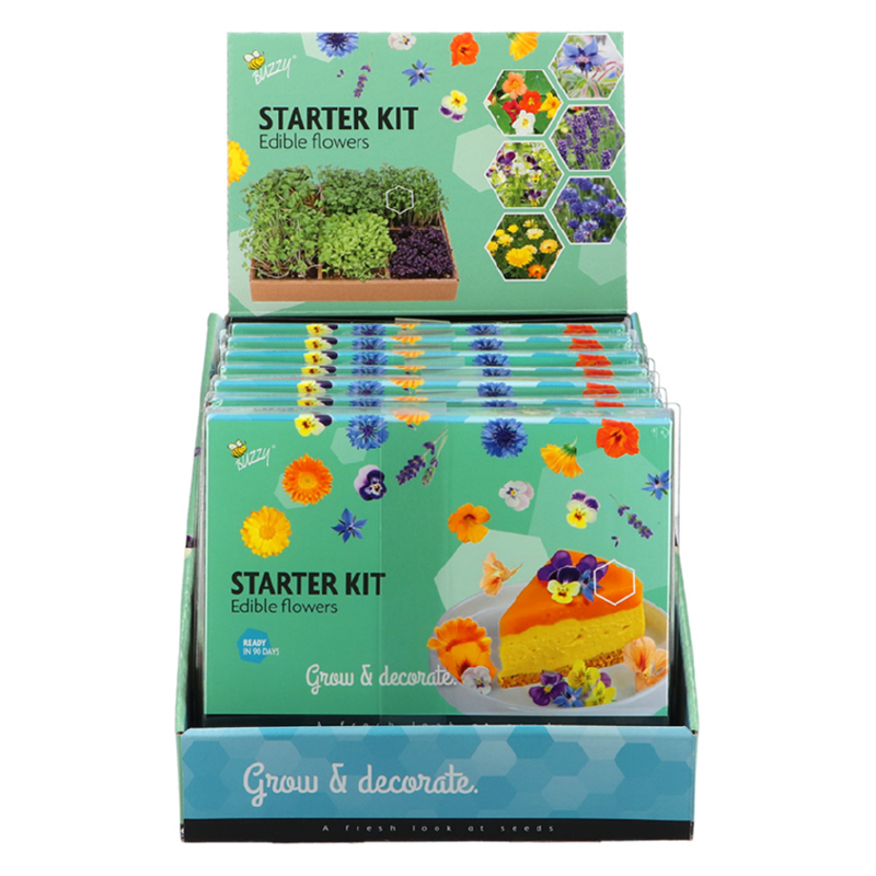Tuinplus : Buzzy® Starter kit Culinary Edible Flowers
