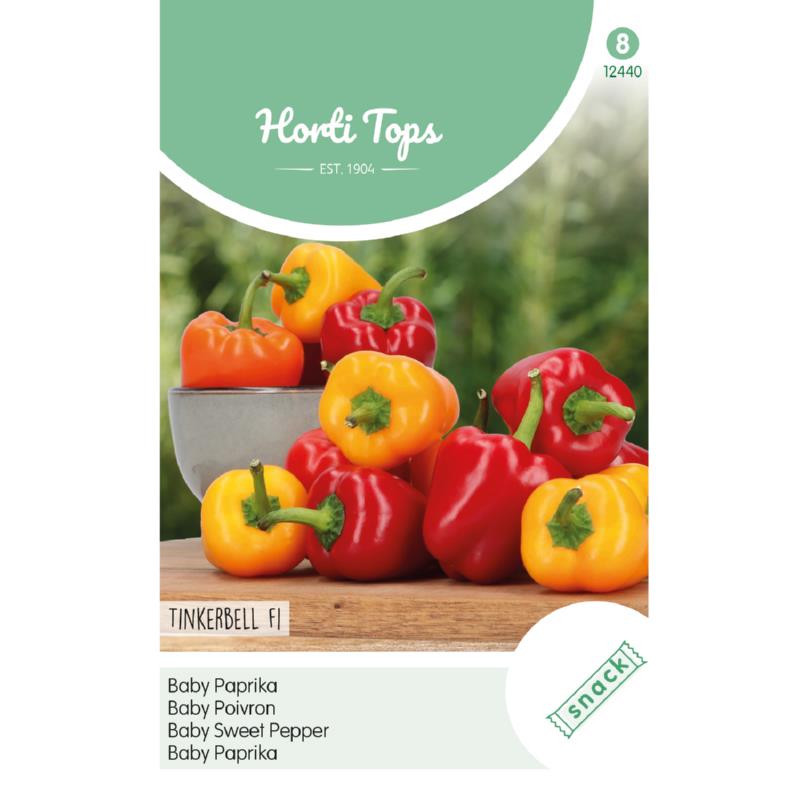 Tuinplus : HT Baby Paprika Tinkerbell F1 (Red/Yellow)